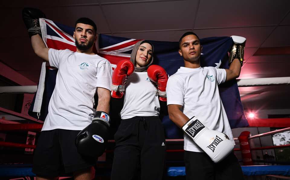 History maker: Tina Rahimi first female Muslim boxer to represent ...