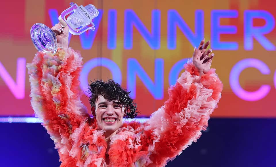 Eurovision winner Nemo breaks trophy and says contest may need fixing ...