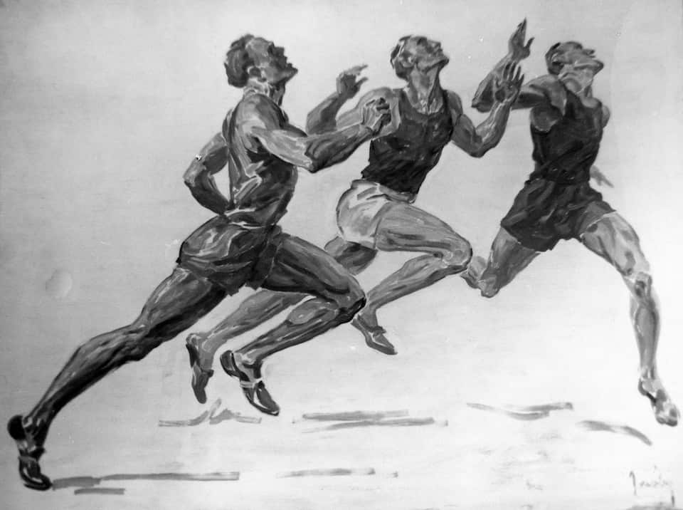 Javelins, batons and paintbrushes: When art was an Olympic sport | SBS News