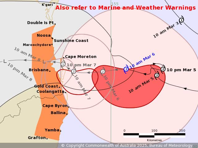 Tropical Cyclone Alfred forecast: What to expect over the coming days ...