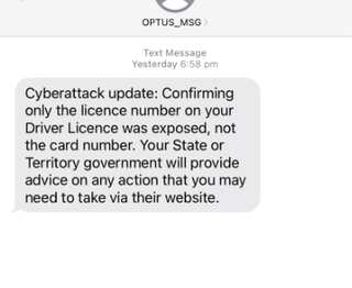 Optus cyberattack: What to do if you received a message from the telco | SBS News