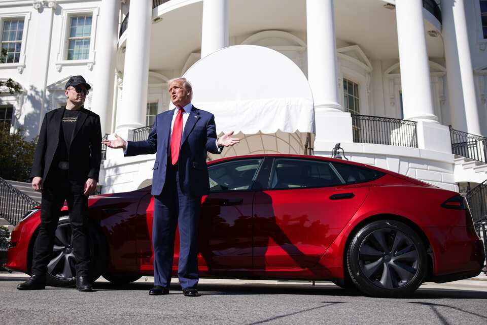 'Before Elon went crazy': As Tesla owners fight back, Trump threatens ...