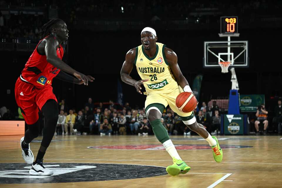 Duop Reath signs for Portland Trail Blazers. This is the South Sudanese ...