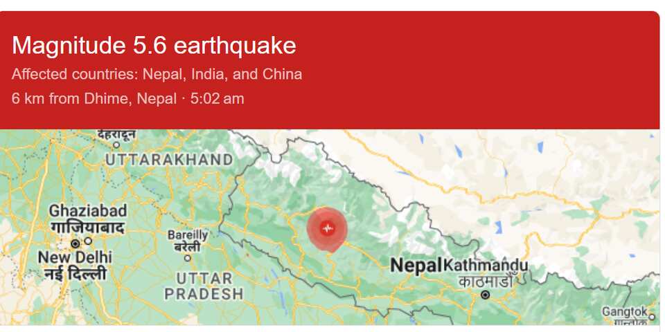 Nepal earthquake of 5.6 magnitude has killed at least 69 people | SBS News