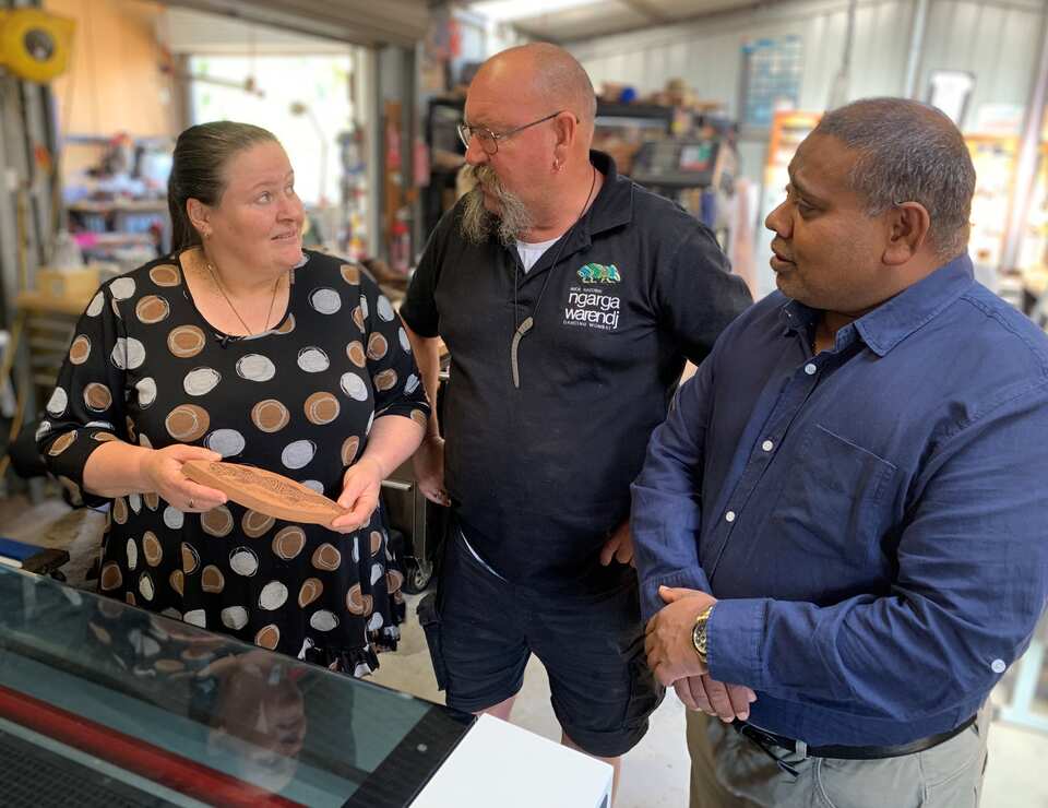 After rediscovering his Aboriginal heritage, Mick Harding now shares ...