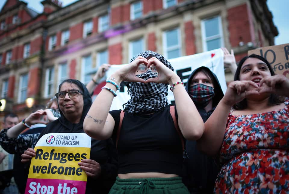 Anti-immigration riots are escalating in the UK. Here's how ...