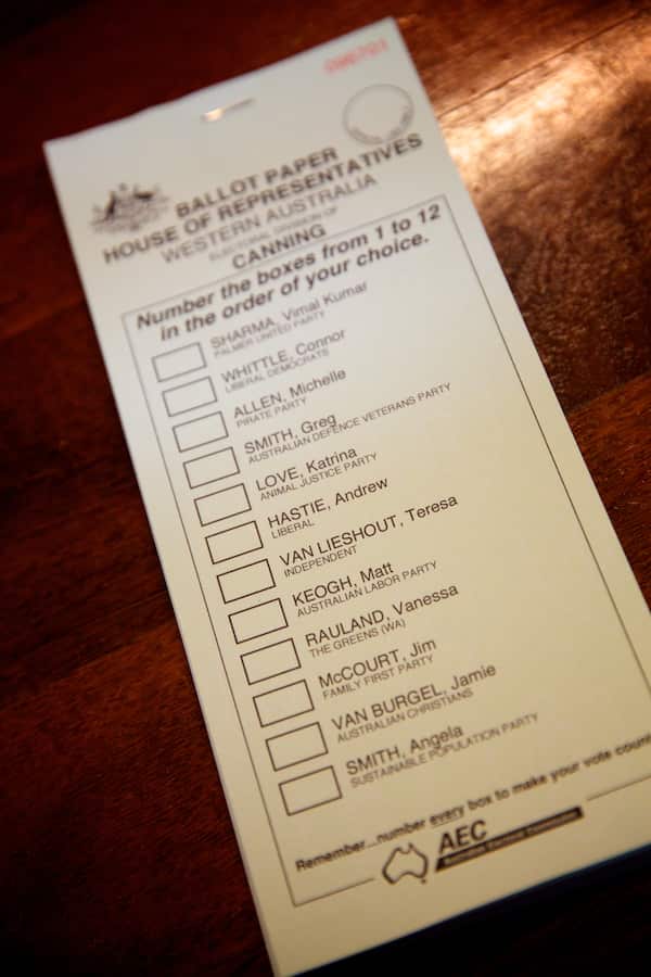 How to make your vote count in Australia's preferential voting system ...