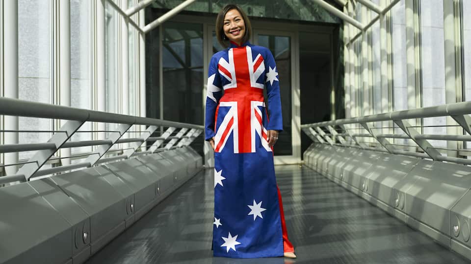 'This dress represents our Australia': Why Dai Le wore the áo dài for ...