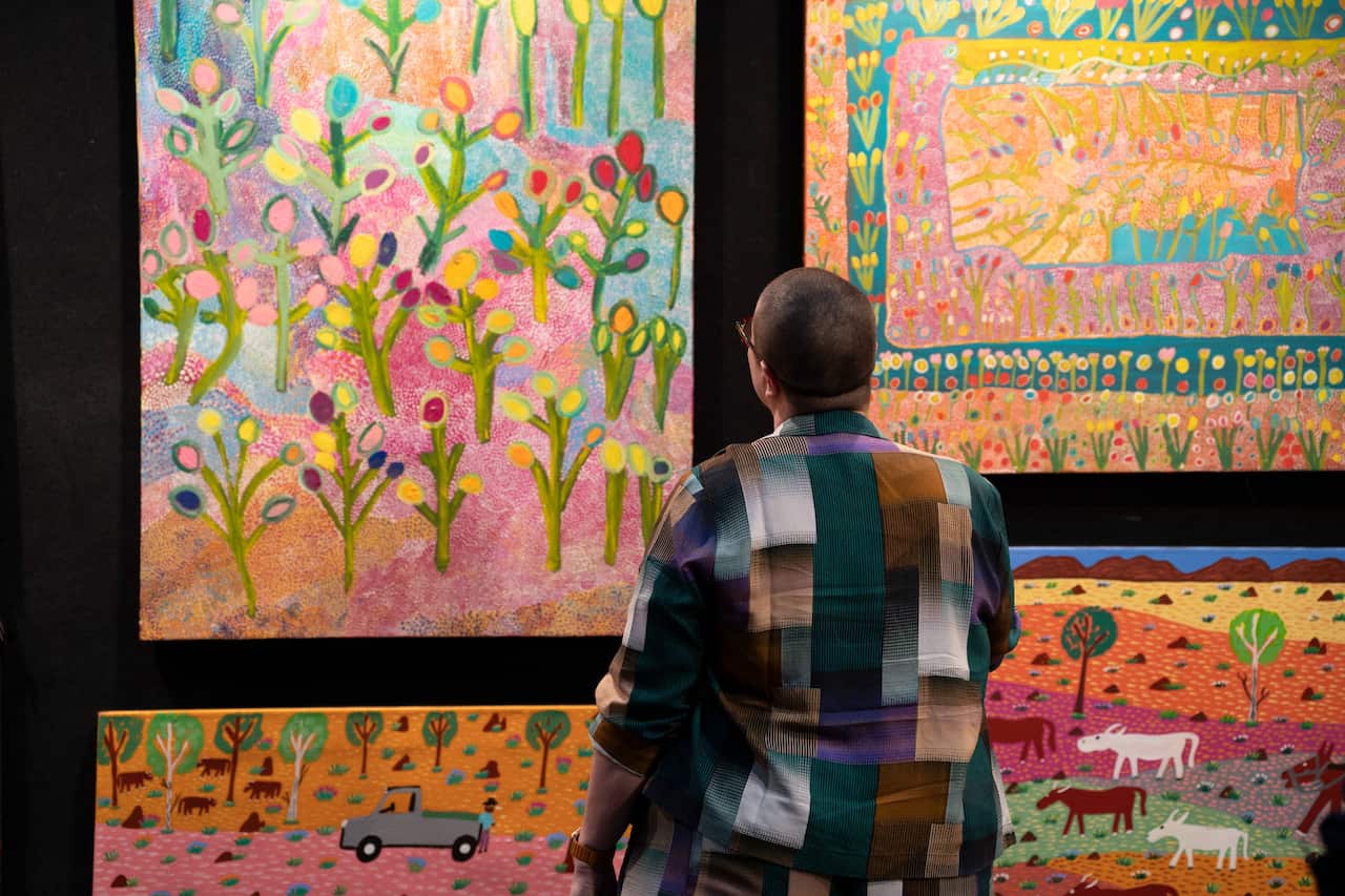 The 2023 Darwin Aboriginal Art Fair boasts a stellar line up of artists ...