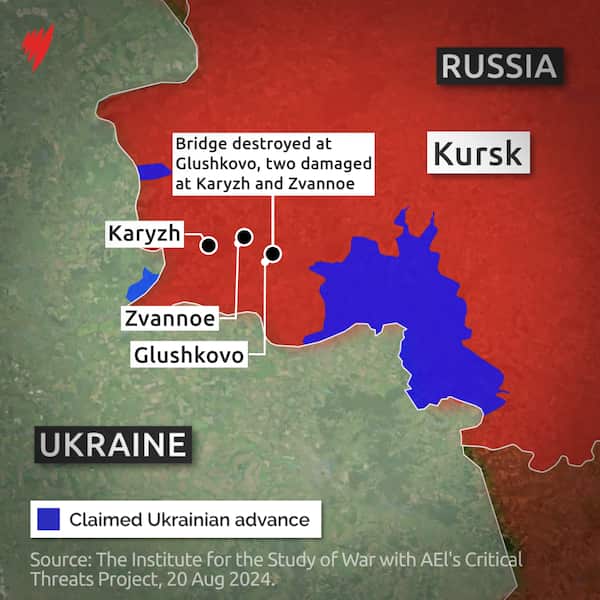 Here's what's happened since Ukraine raided Russia | SBS News