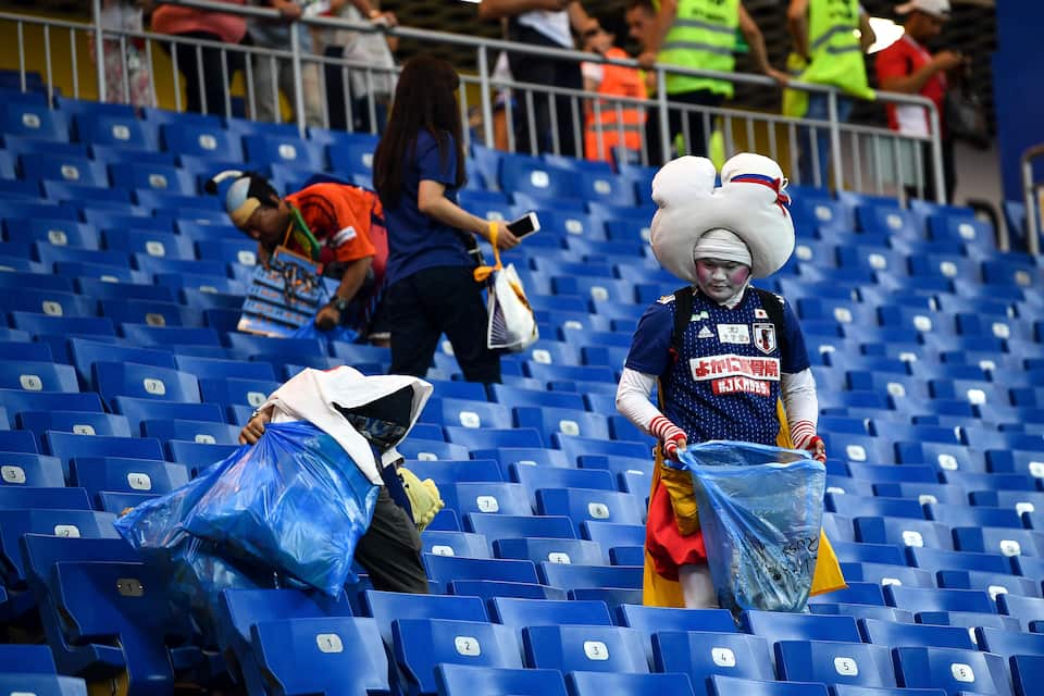 2022 FIFA World Cup: Why Japanese fans are voluntarily cleaning ...