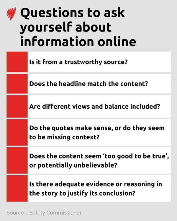 You can't trust everything you read online. Here's how to spot ...