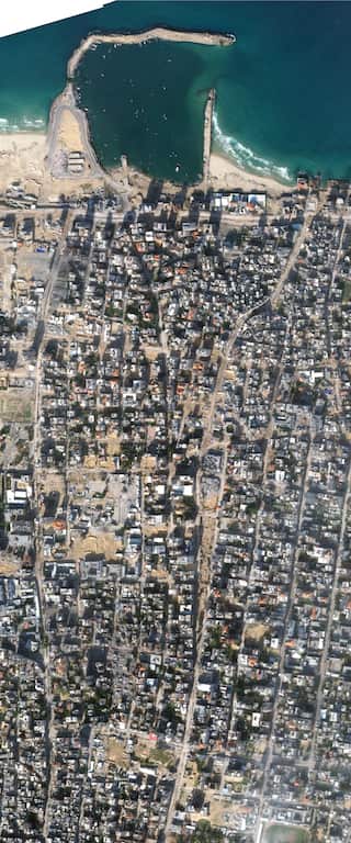 Images show how Gaza has been destroyed as strikes continue | SBS News