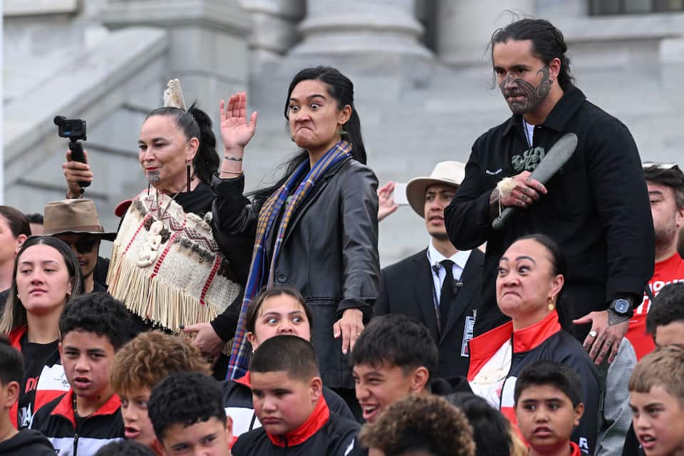 Waitangi Day 2025: Māori youth protest Treaty Principles Bill | SBS News