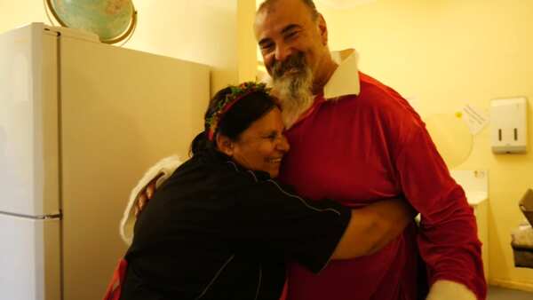 The Christmas cheer lights up the faces of Wilcannia after battling ...
