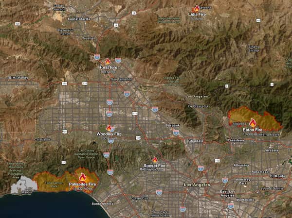 Los Angeles fires: What caused them and how they've spread so rapidly ...