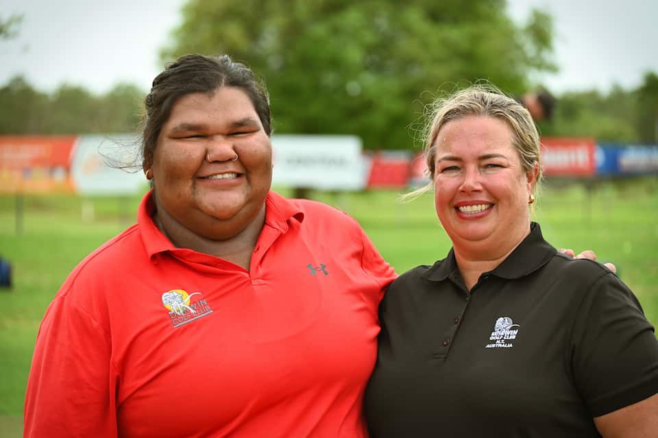 Skye Lampton: The young Aboriginal golfer playing an 'old man's sport ...