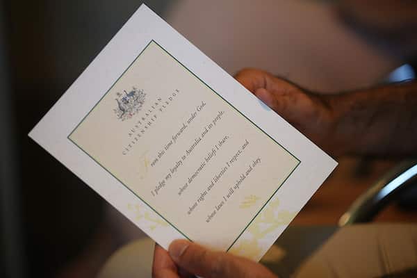 The Australian National Anthem and citizenship pledge in your language ...