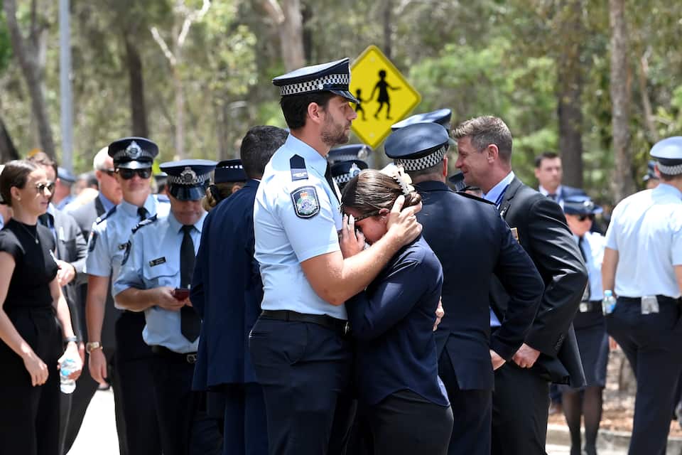 Queensland shooting: Police officers Matthew Arnold and Rachel McCrow ...