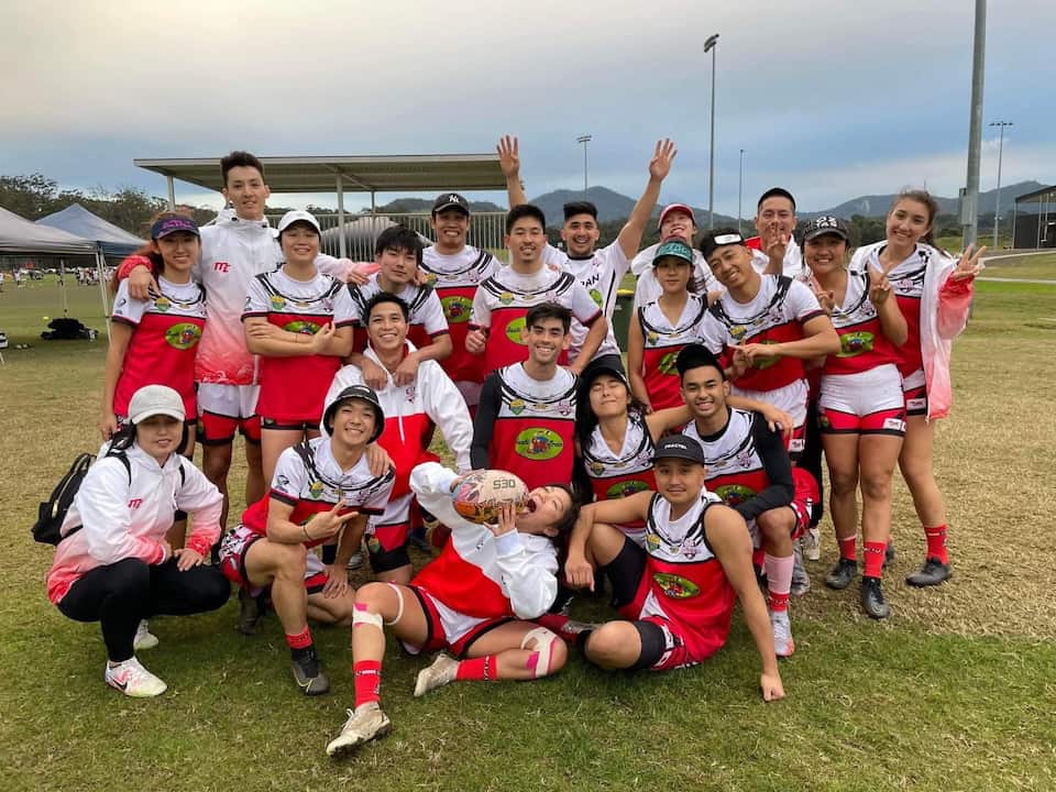 Australia based Japanese oztag players proudly represent their country ...