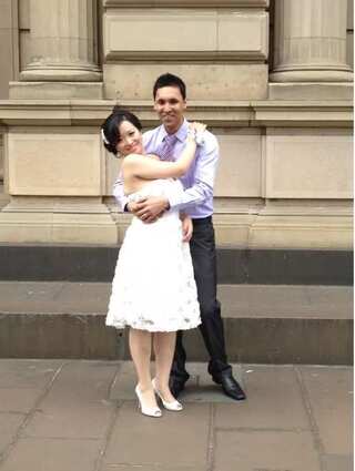 Angie got married three times in three separate countries … all to the ...