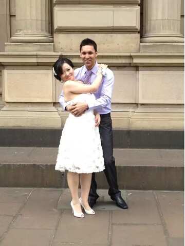 Angie got married three times in three separate countries … all to the ...