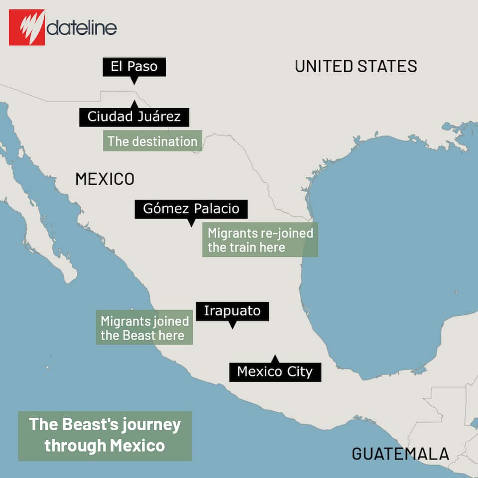 I travelled on Mexico's deadliest train with hundreds of migrants ...