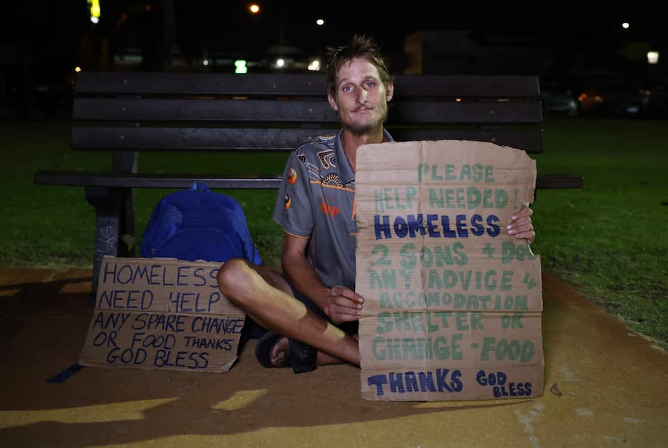 We've all walked past someone like Brendon but never looked twice. This is his story | SBS News