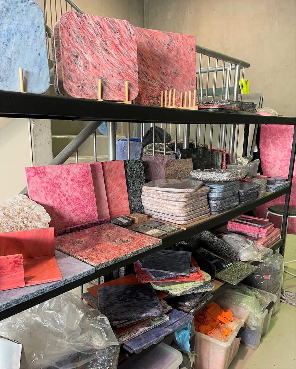 Annie turns textiles into furniture. Here's how she's kept 100 tonnes ...