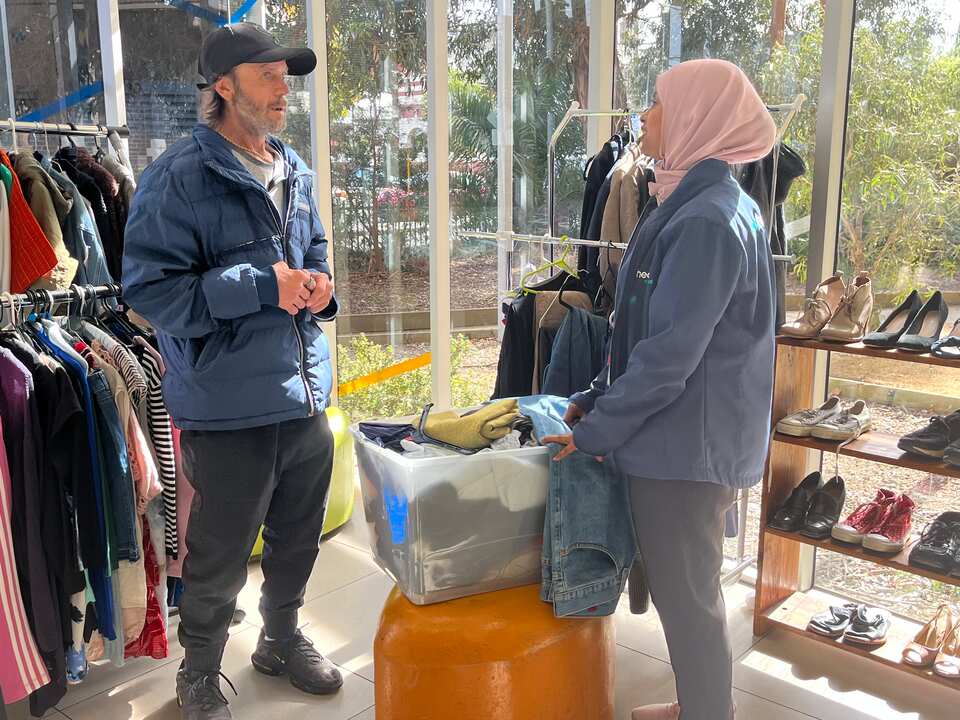 Melbourne public housing residents have created a clothes library for ...