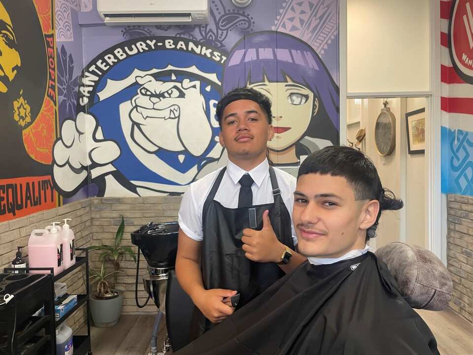 There's a buzz around this hair salon, and it’s about more than braids ...