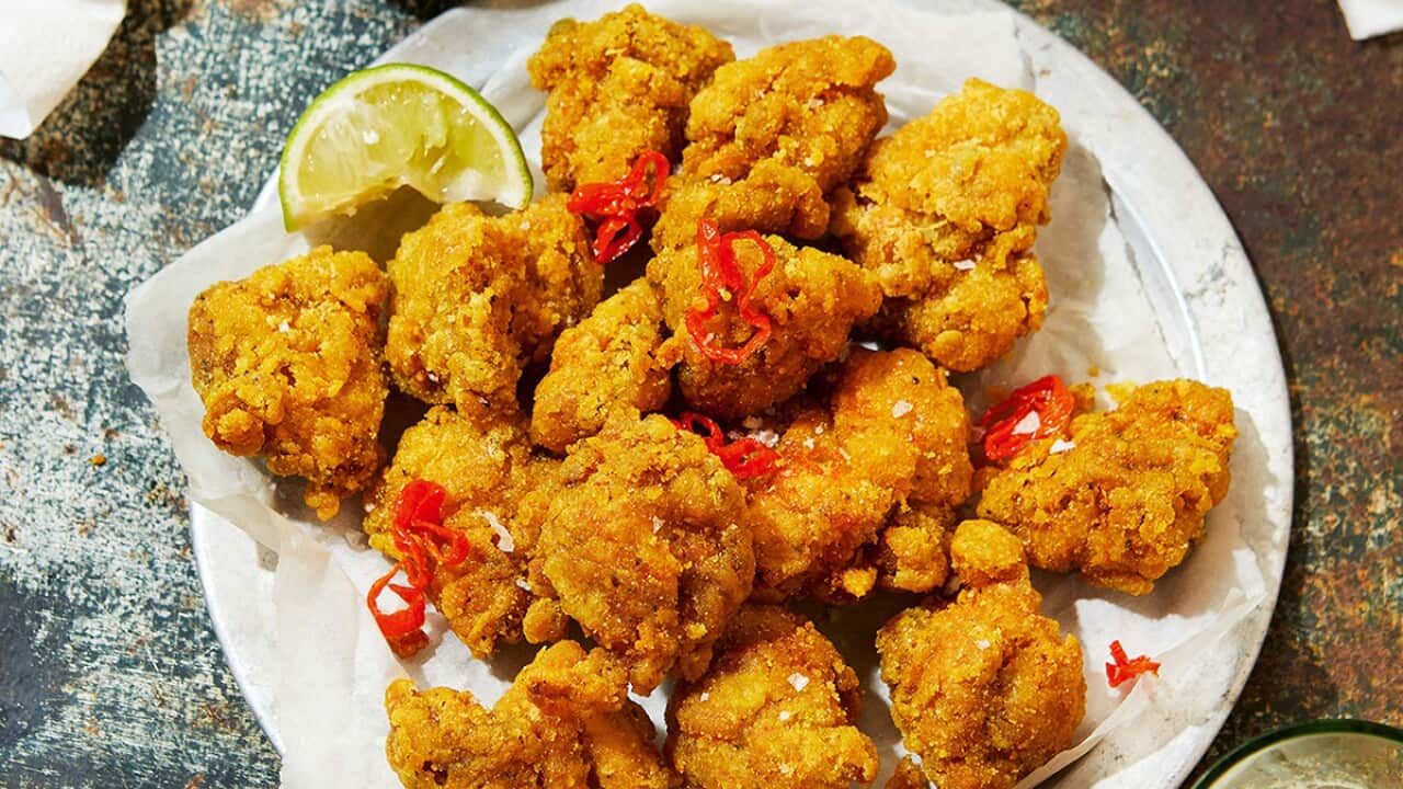how to cook fried chicken curry