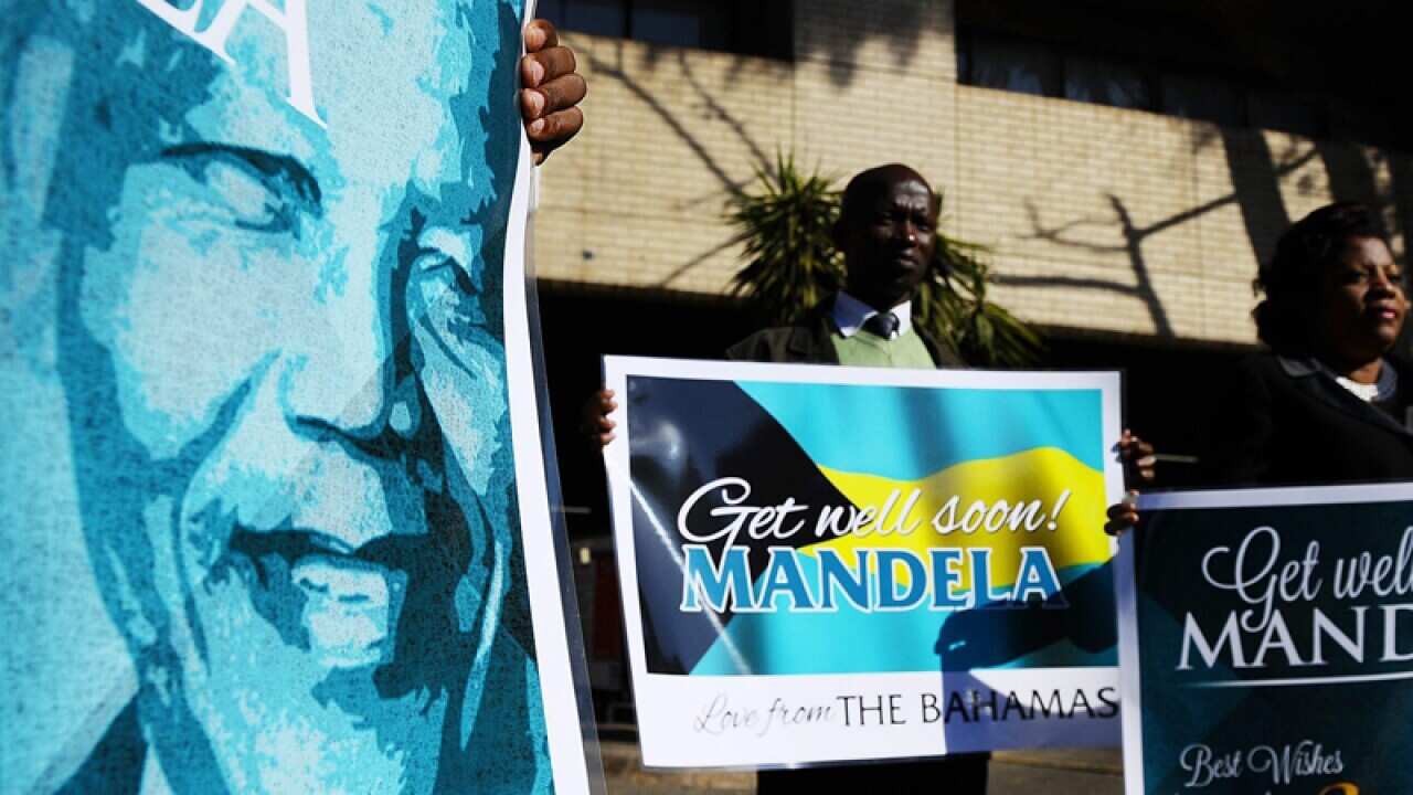 Mandela Remains In Critical Condition Zuma Sbs News