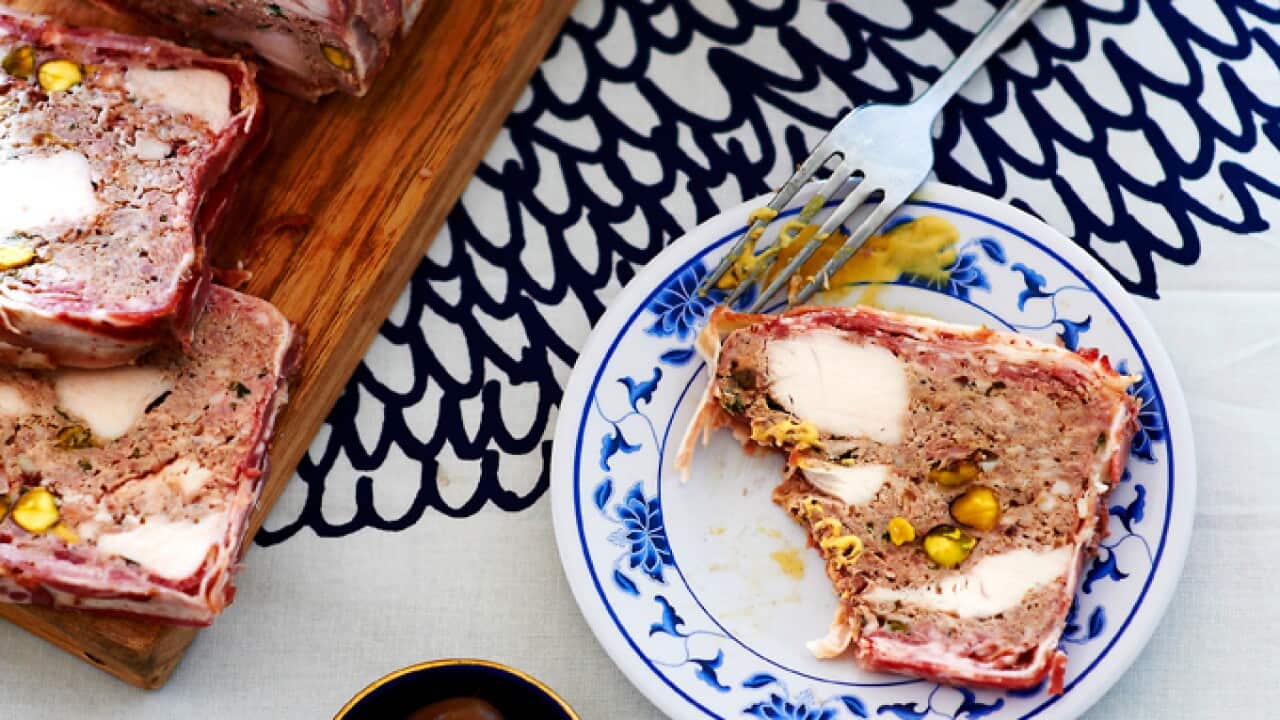 Chicken And Pistachio Terrine Sbs Food