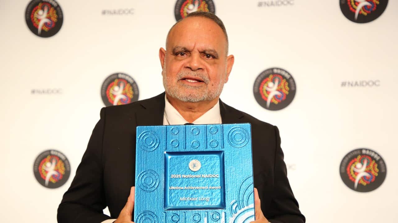 Michael Long honoured with NAIDOC Lifetime Achievement Award | SBS NITV