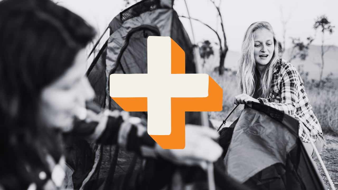 Bonus Practice: #77 Setting up a tent (Med) | SBS English