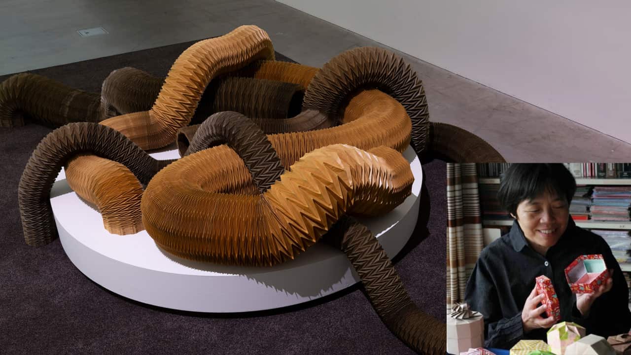 Origami professionals expand its potential to art, mathematics, and ...