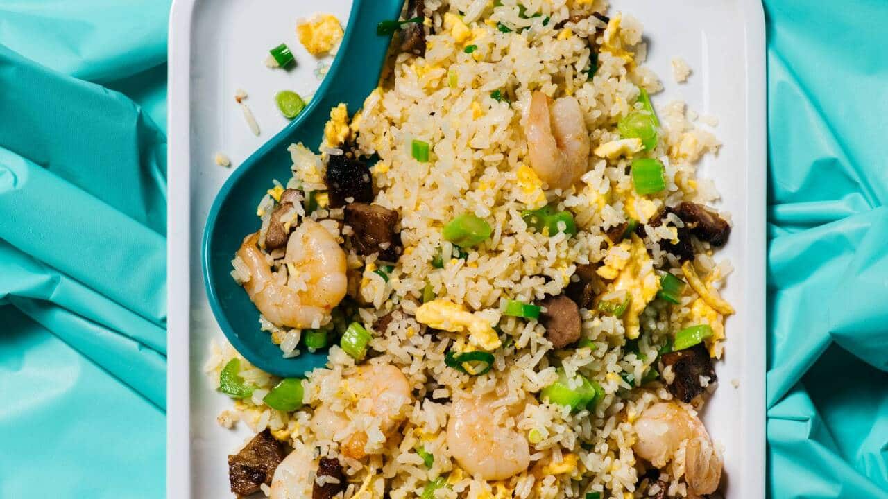 how to cook fried rice chow fan