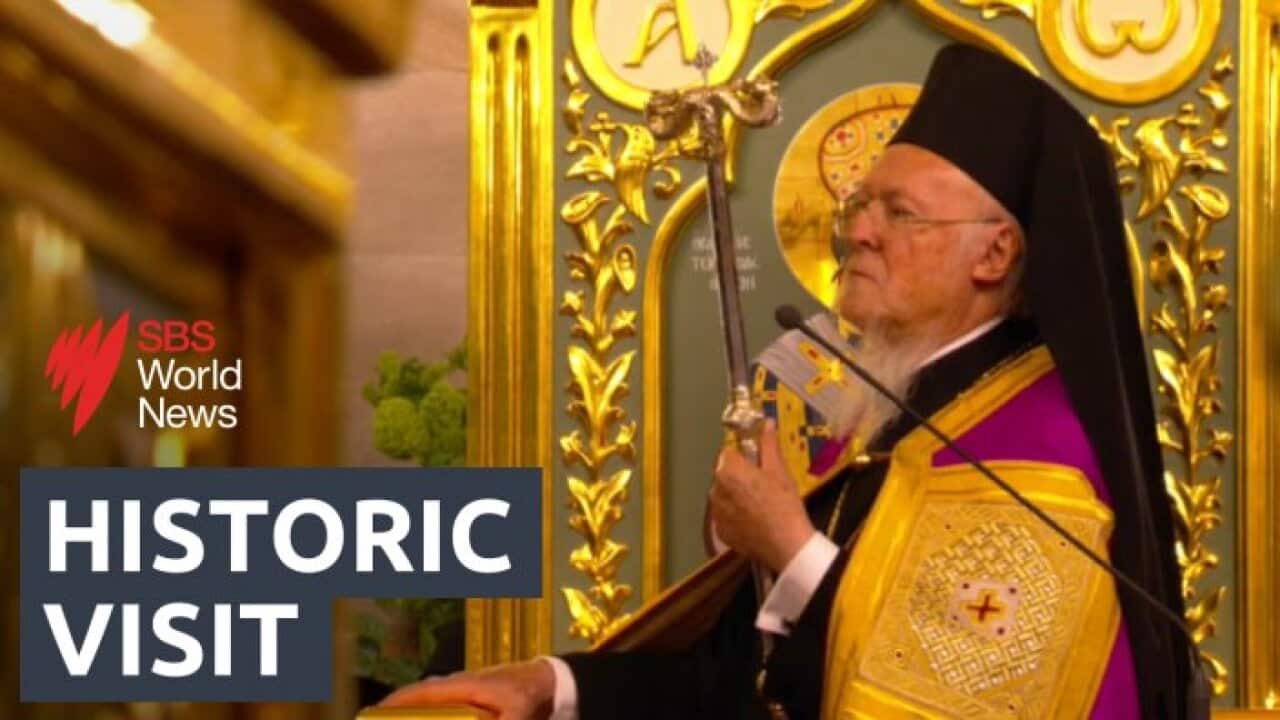 Greek Orthodox leader in Australia to mark faith's big milestone I SBS NEWS | SBS News