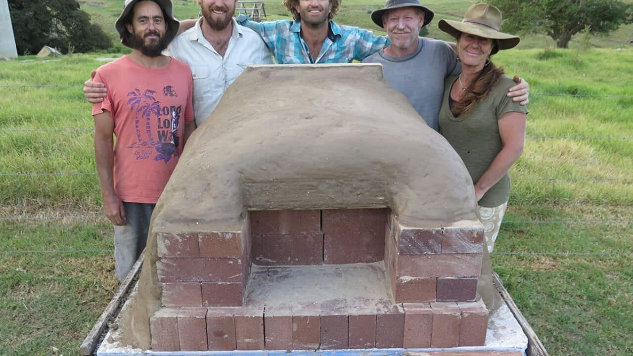 how to make pizza oven clay