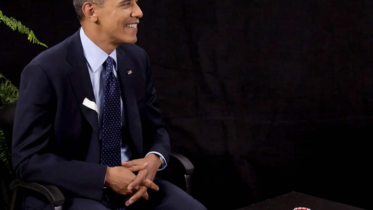 funny obama interview