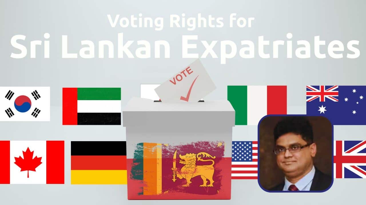 විදෙස්ගත ශ්‍රී ලාංකිකයින්ගේ ඡන්ද අයිතිය වෙනුවෙන් සිඩ්නි නුවර ...