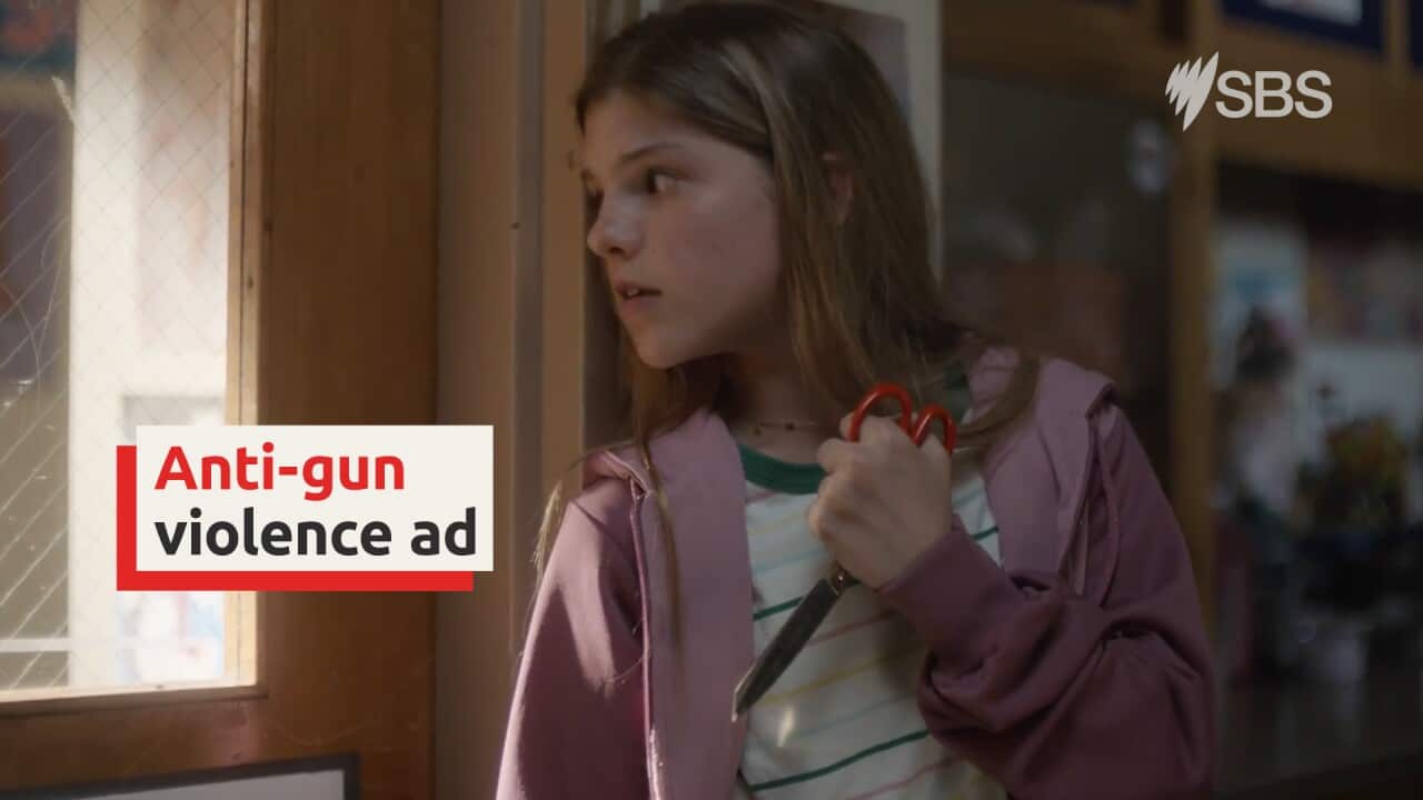 This anti-gun violence ad reflecting on Sandy Hook has been nominated for an Emmy | SBS News