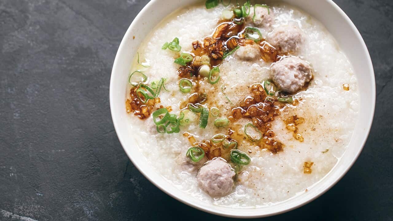 how to cook meatball porridge