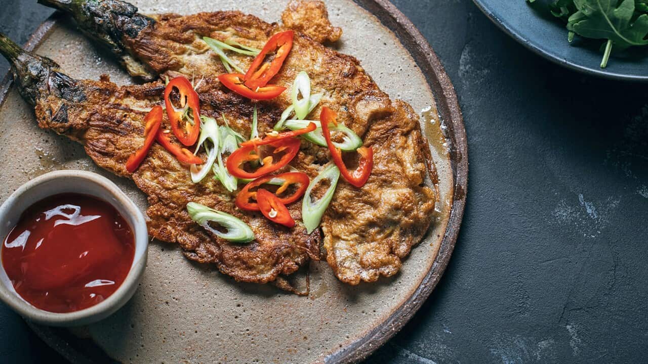 how to cook eggplant omelette