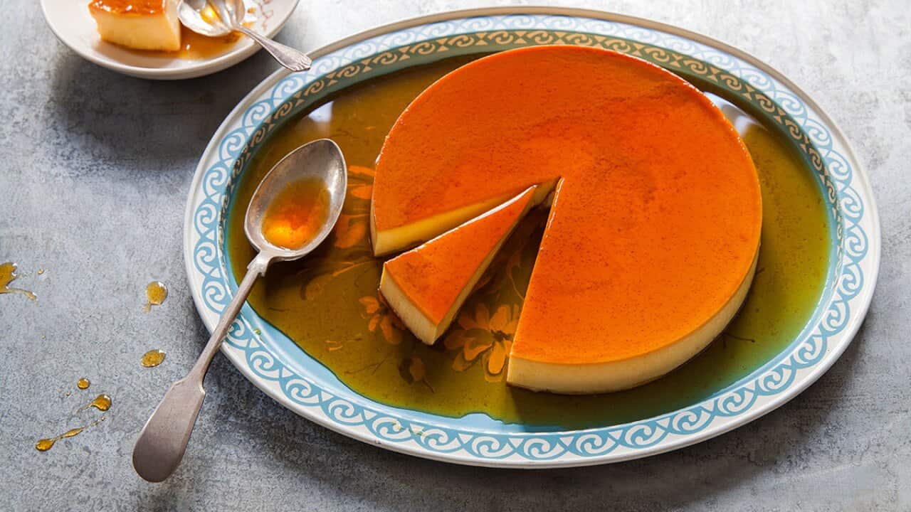 creme caramel description