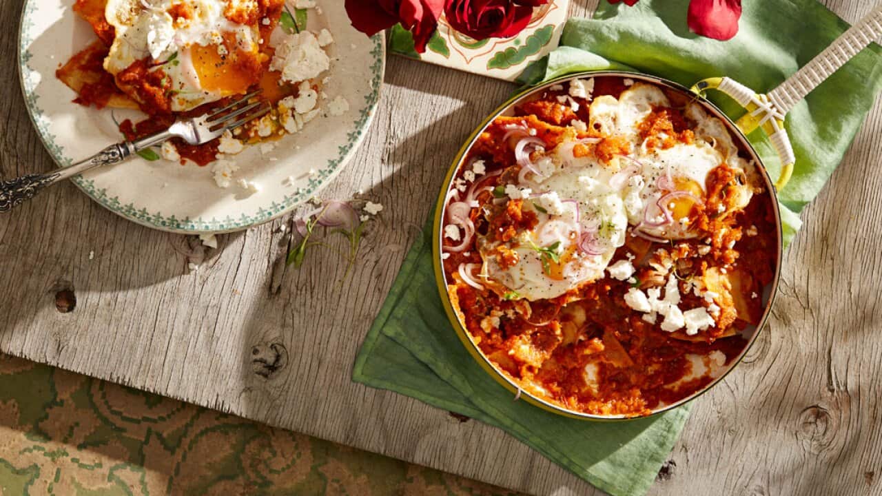 typical hispanic breakfast