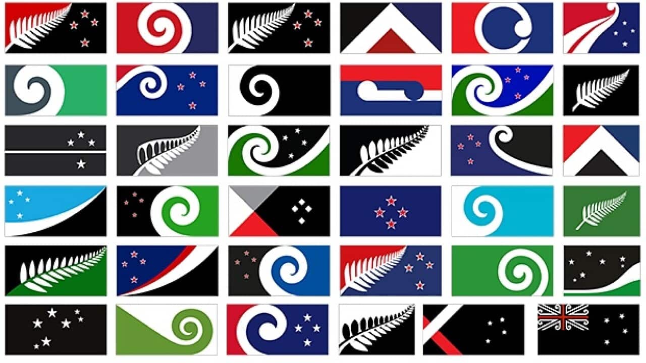 New Zealand gets first look at list of flag options | SBS News