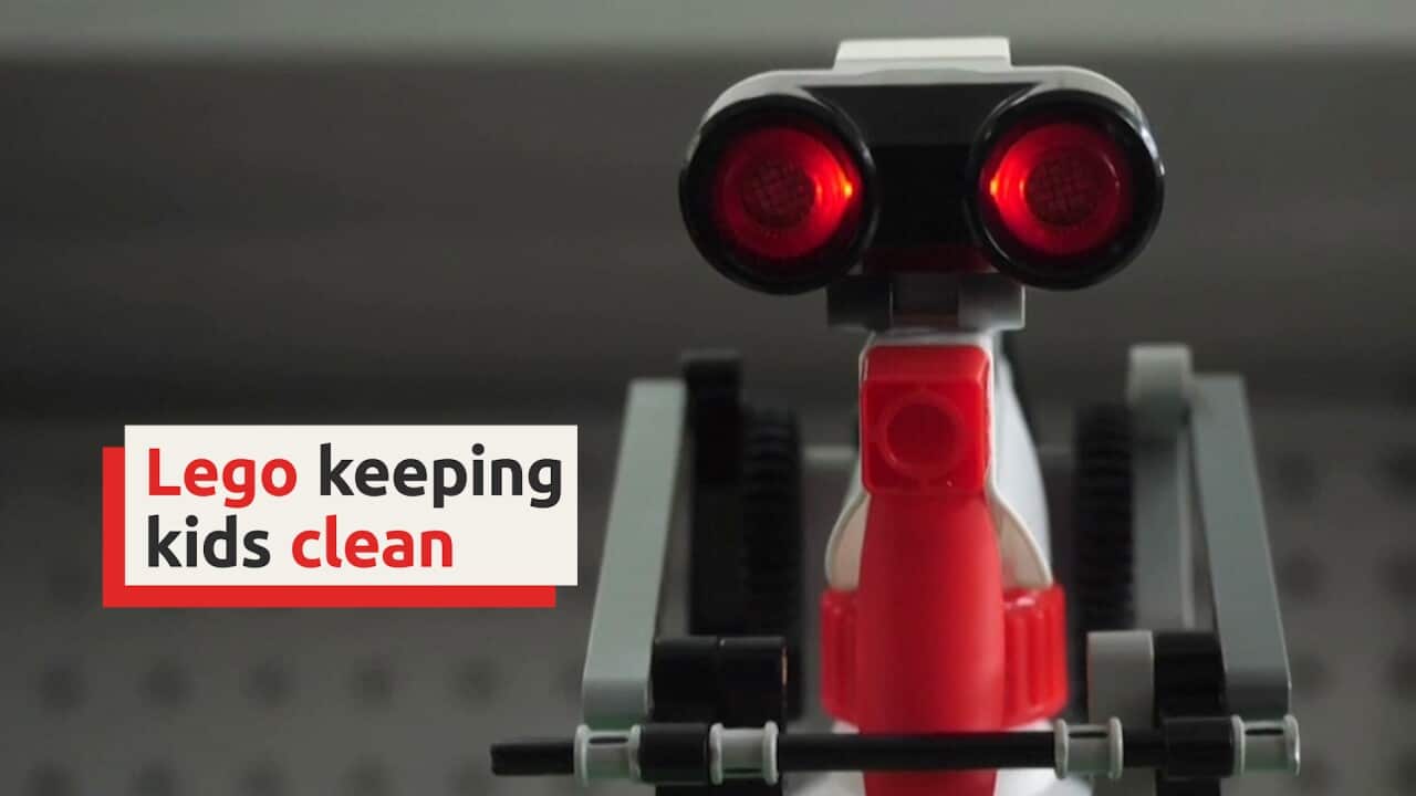 Primary school students fight COVID-19 with self-built Lego ...