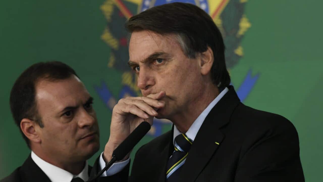 Bolsonaro shocks Brazil with 'golden shower' tweet | SBS News